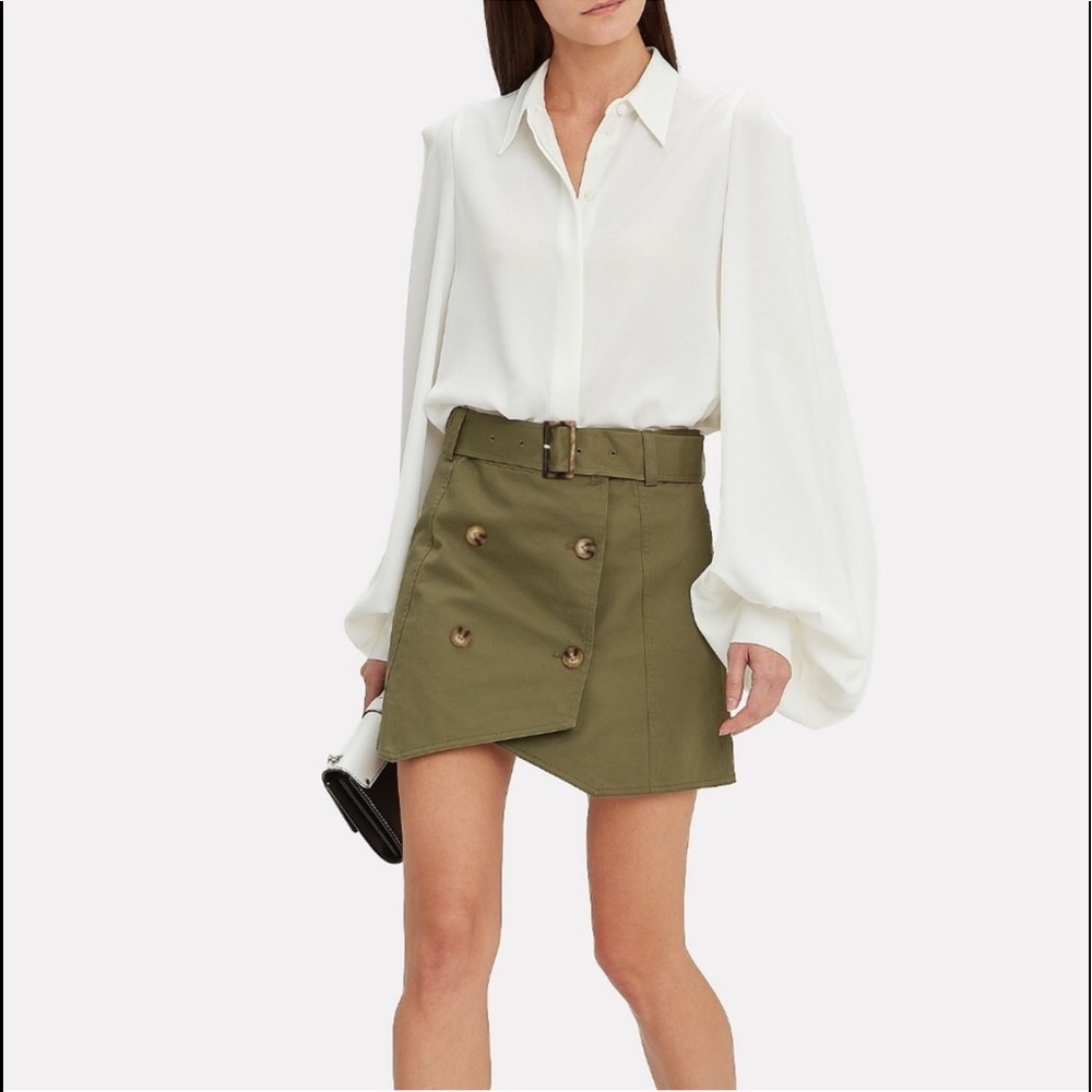 Derek Lamb 10 Crosby Trench Army Skirt 4 - Gem